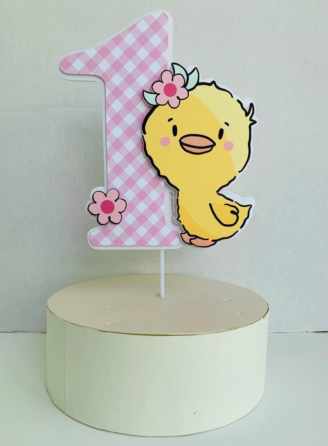 Duck Cake Topper/ Duckling Cake Topper/ Baby Duck Topper Party ...