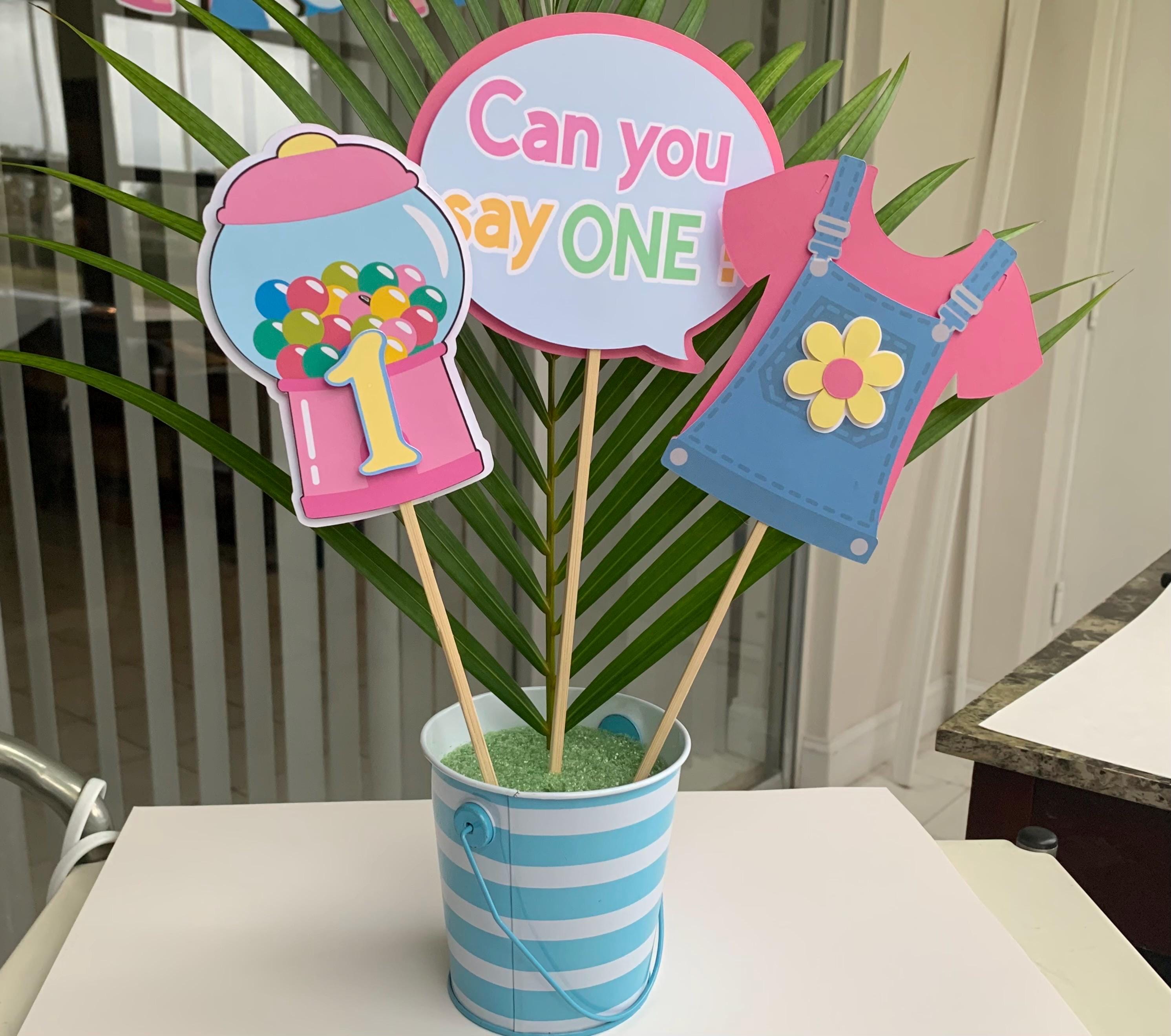 Miss Rachel Centerpieces Sticks/ Miss Rachel Centerpiece Birthday Party ...