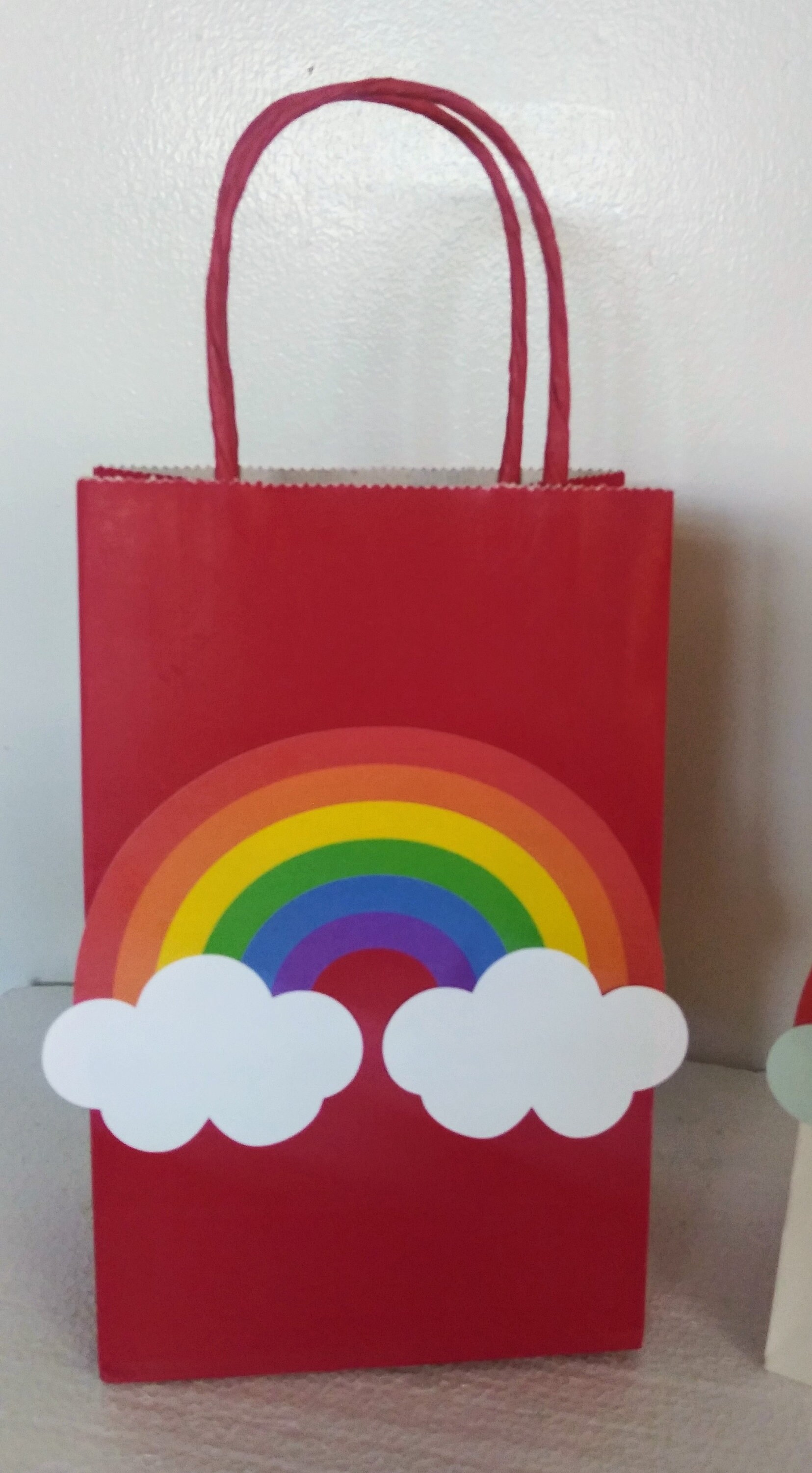 Rainbow candy bags 12/Rainbow party decorations/Rainbow | Etsy