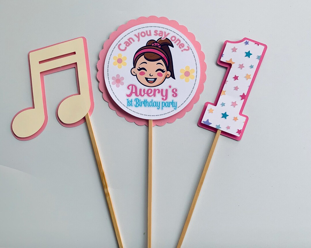 Miss Rachel Centerpieces Sticks/ Miss Rachel Centerpiece Birthday Party ...