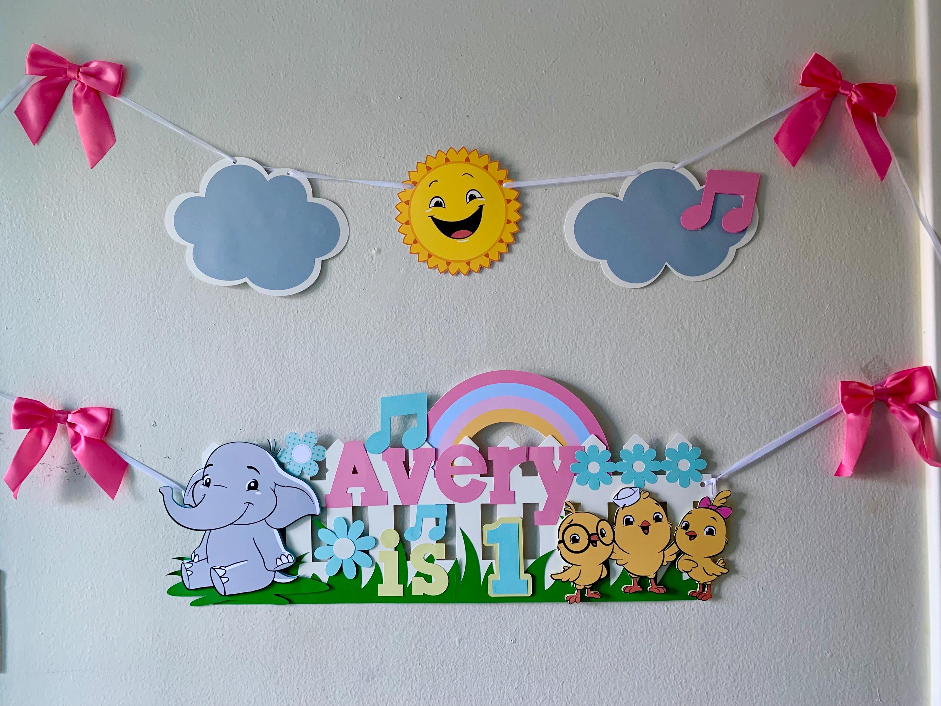 Canticos Backdrop Decoration/ Canticos Banner/ Canticos Party ...