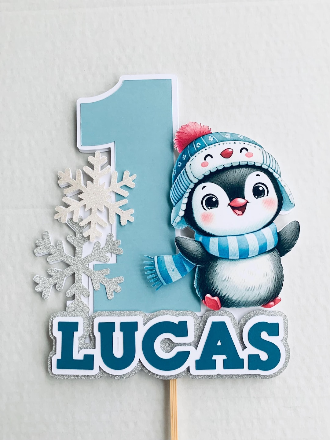 Penguin Cake Topper/ Penguin Party Decorations/ Penguin Birthday. - Etsy