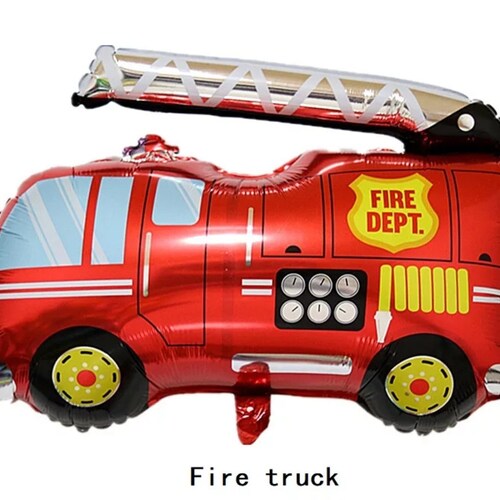 Boy Firetruck Birthday Party Hat Boy 1st Birthday Fire Truck | Etsy