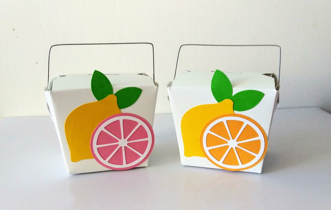 CLEARANCE: Lemonade Candy Boxes/ Lemonade Treat Bag/ Lemonade Favor Bag ...