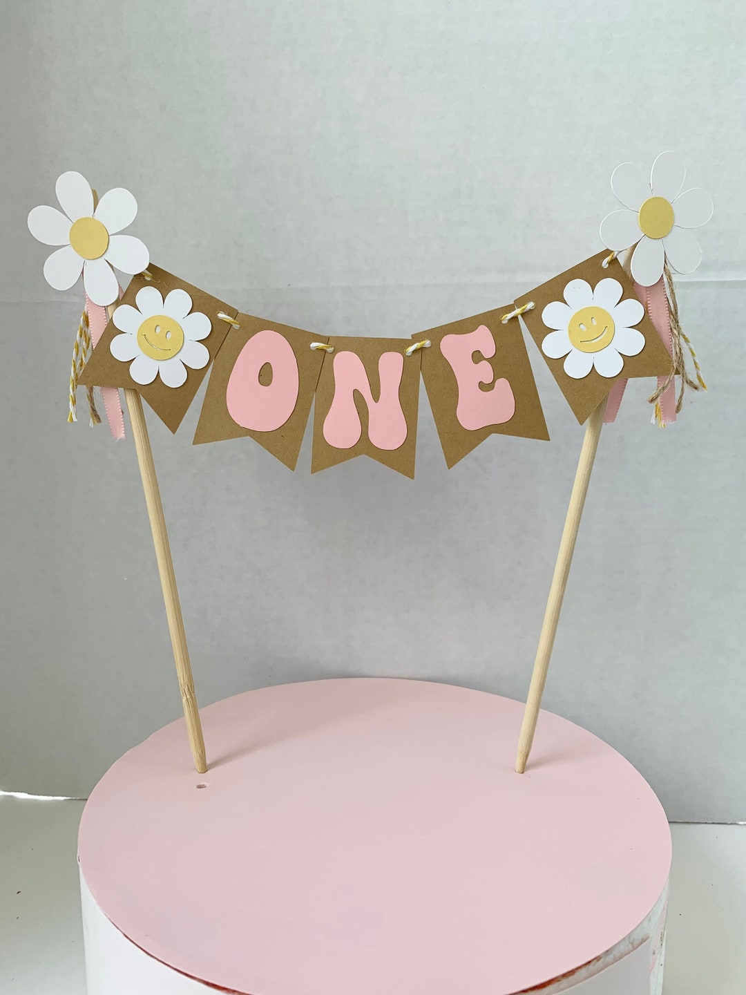 Groovy Cake Topper/ Two Groovy Cake Topper/groovy Three Five/ - Etsy