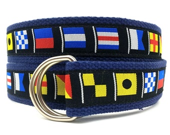 Nautical Belt Men - Etsy