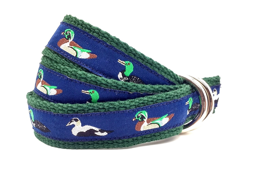 Child Duck Belt/jacquard Ribbon Duck Belt/youth/toddler Ribbon Belt - Etsy
