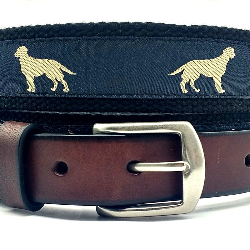 Mens Yellow Lab Belts - Etsy