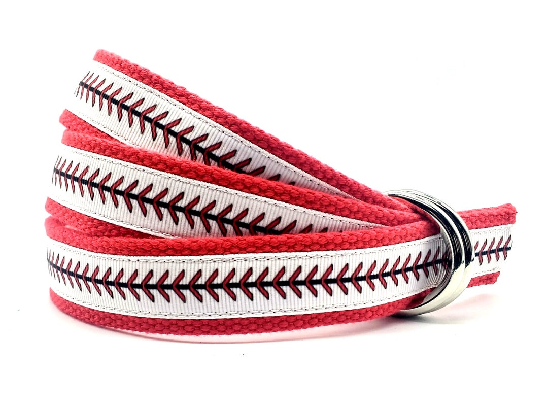 Boys Baseball Belt/boy's Woven Webbing Baseball Belt/1 Inch Wide ...