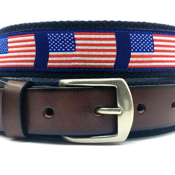 Flag Belt - Etsy