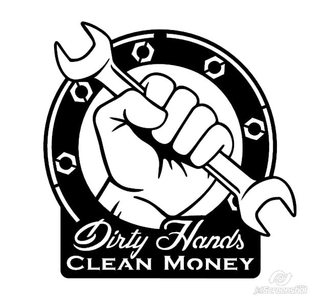 Dirty Hands Clean Money Decal - Etsy Dirty Hands Clean Money Decal - Etsy