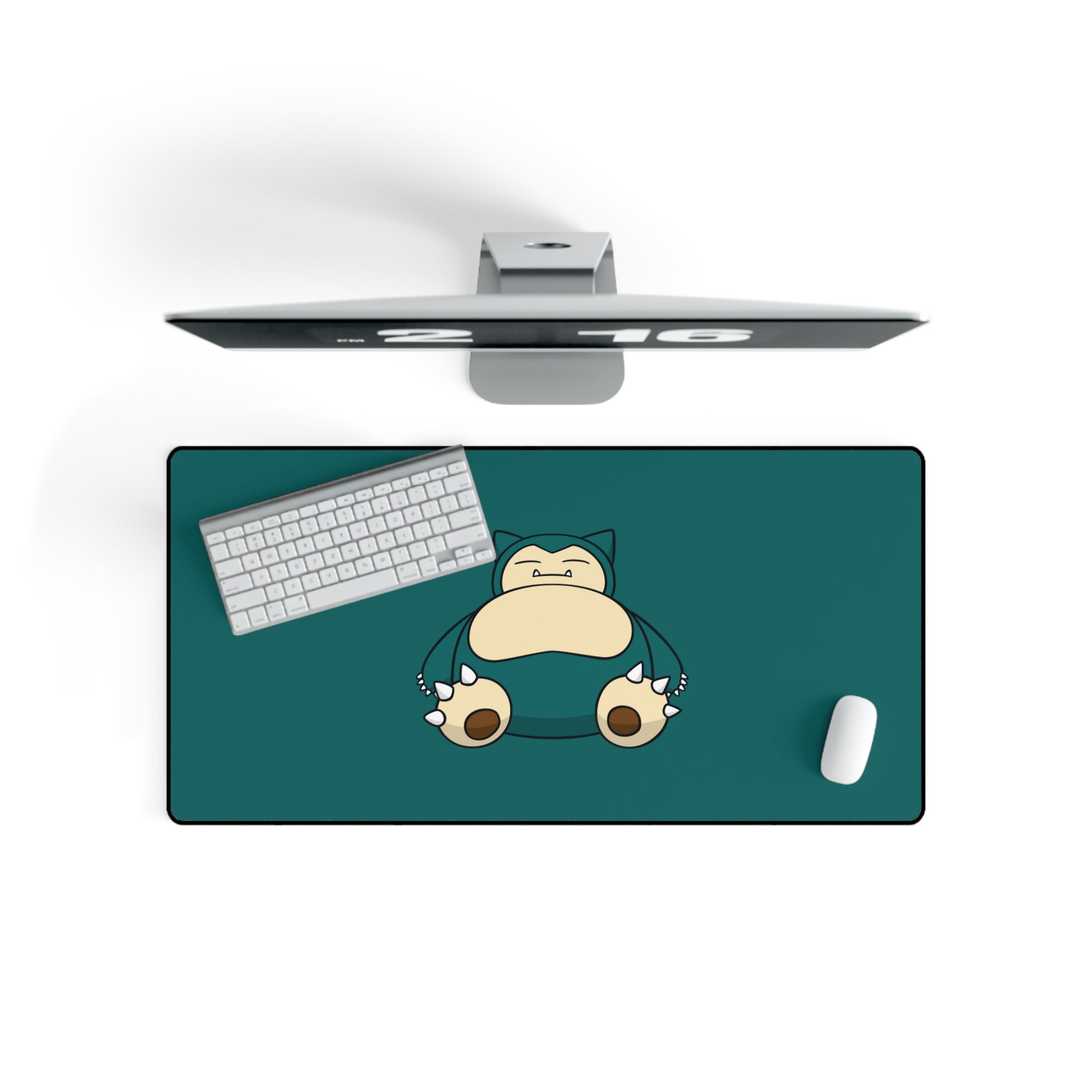 Snorlax Pokemon Desk Mat Gaming Anime Gift - Etsy UK