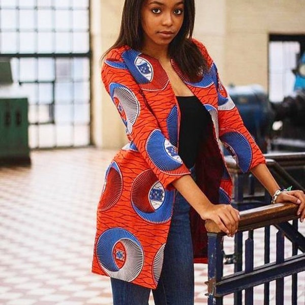 Shop African Print Jacket - Etsy