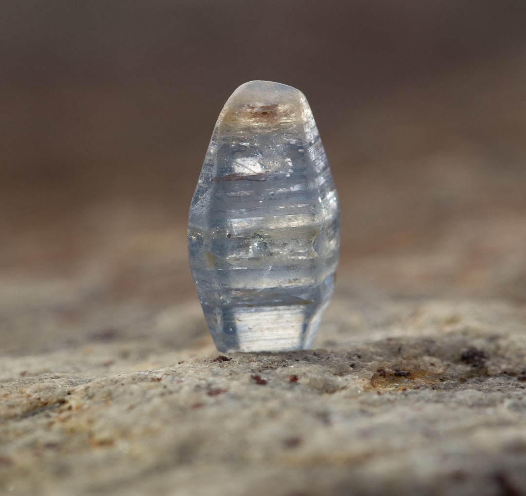 Blue Sapphire (corundum) Crystal, Great Luster and Transparency, From ...