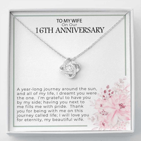 Sixteenth Wedding Anniversary 16th Anniversary With My - Etsy