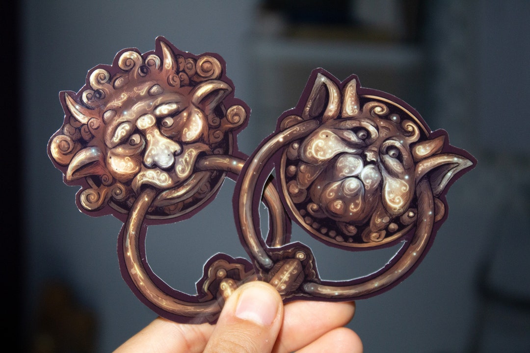 Doorknobs Labyrinth Movie Sticker for Laptop Skateboard - Etsy