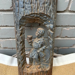 Antique Cast Iron Statue Brewery Wine Bar Decor - Etsy