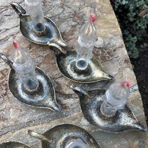 Vintage Candlestick Covers for String Lights Set of 11 - Etsy