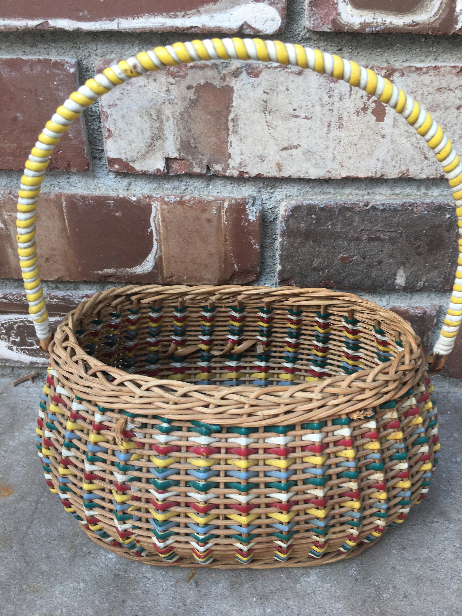 Cute Little Colorful Basket - Etsy