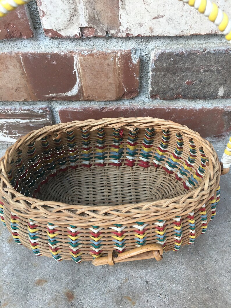 Cute Little Colorful Basket - Etsy