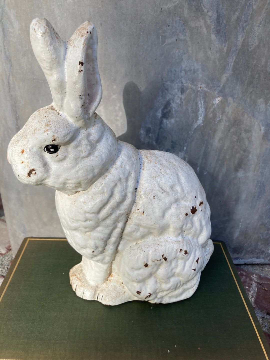 Adorable Iron Rabbit Door Stop - Etsy