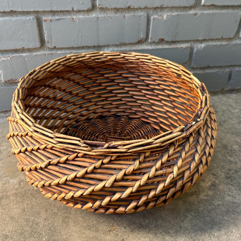 Round Basket - Etsy