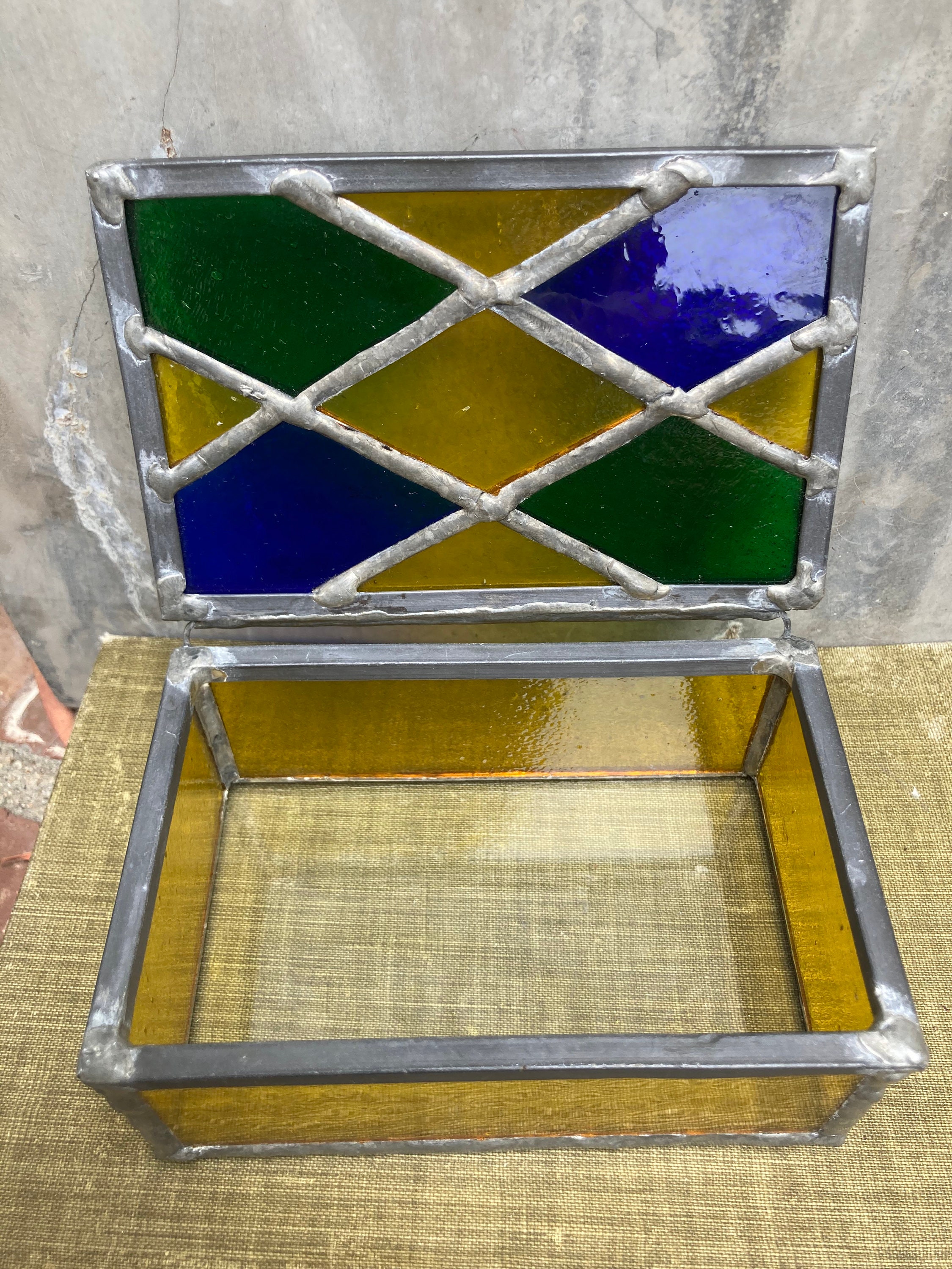 Stained Glass Box | Etsy