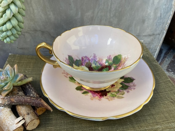 Stanley Three Roses Tea Cup and Saucer - Etsy
