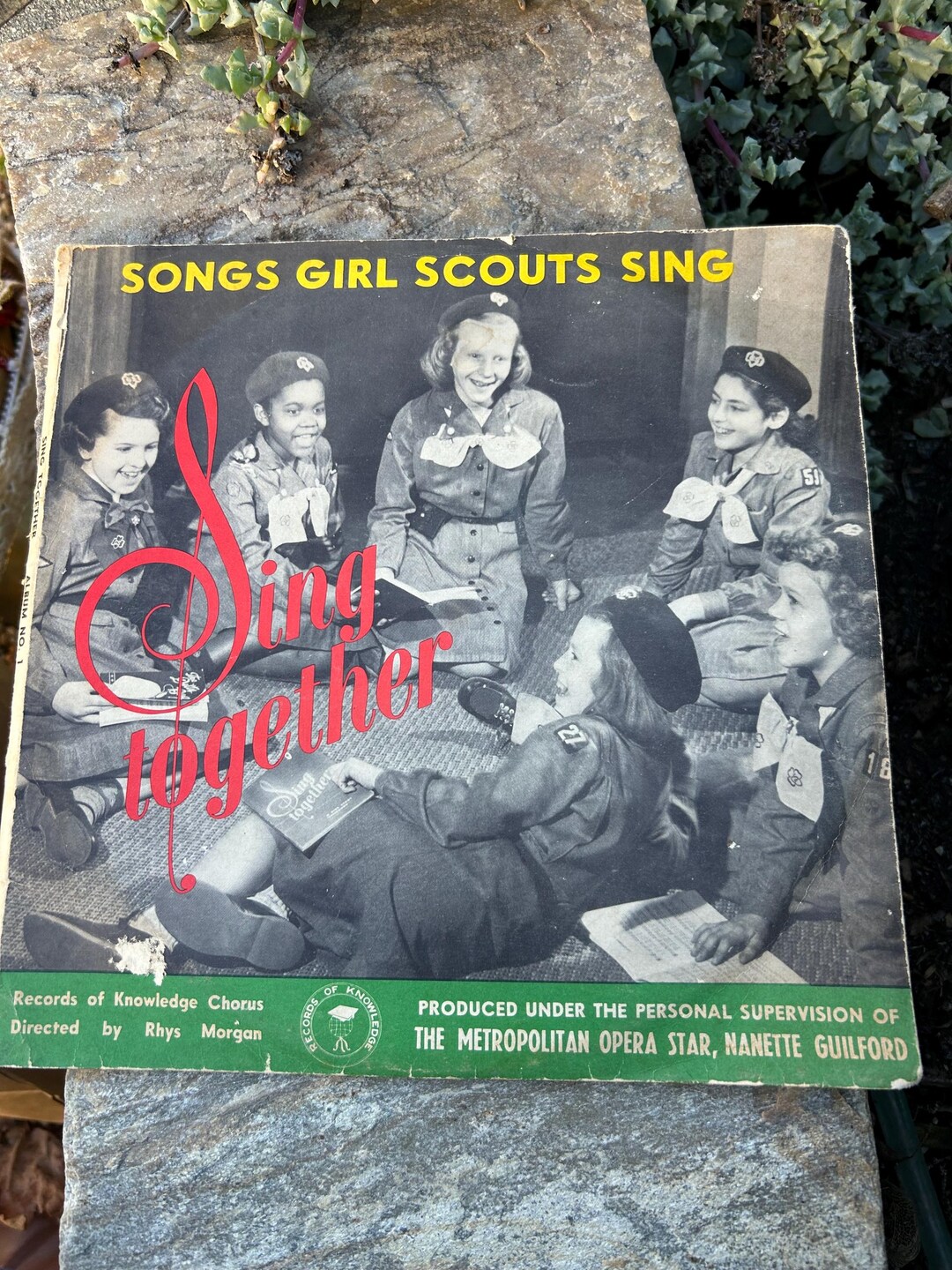 Vintage Girl Scouts Vinyl Records - Etsy