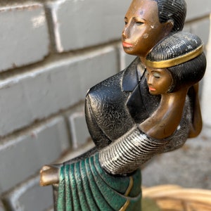 Mahogany Princess Couple Figurine 1994 - Etsy