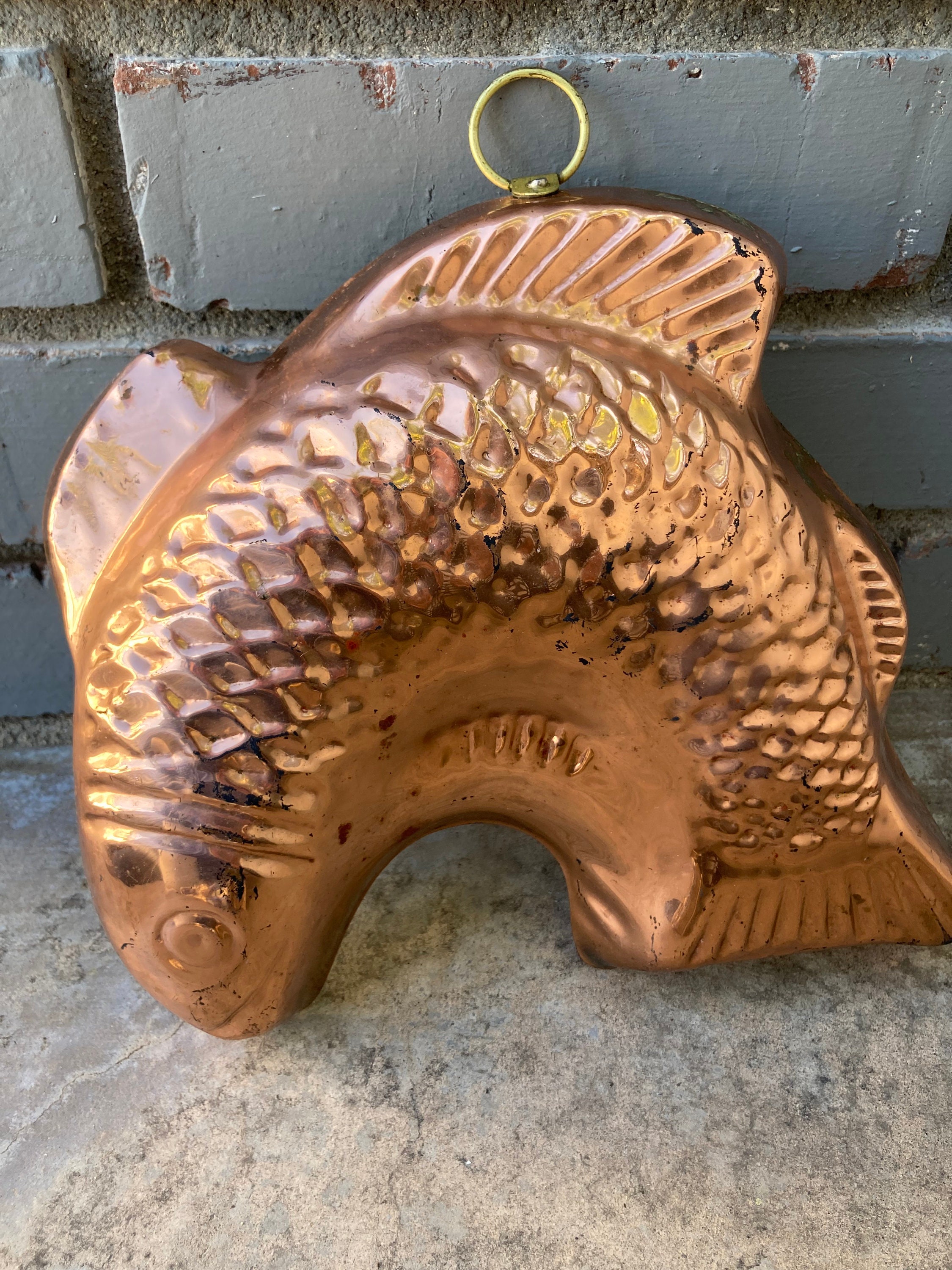 Copper Fish Mold - Etsy