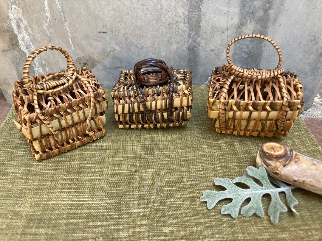 Adorable Miniature Baskets Set - Etsy