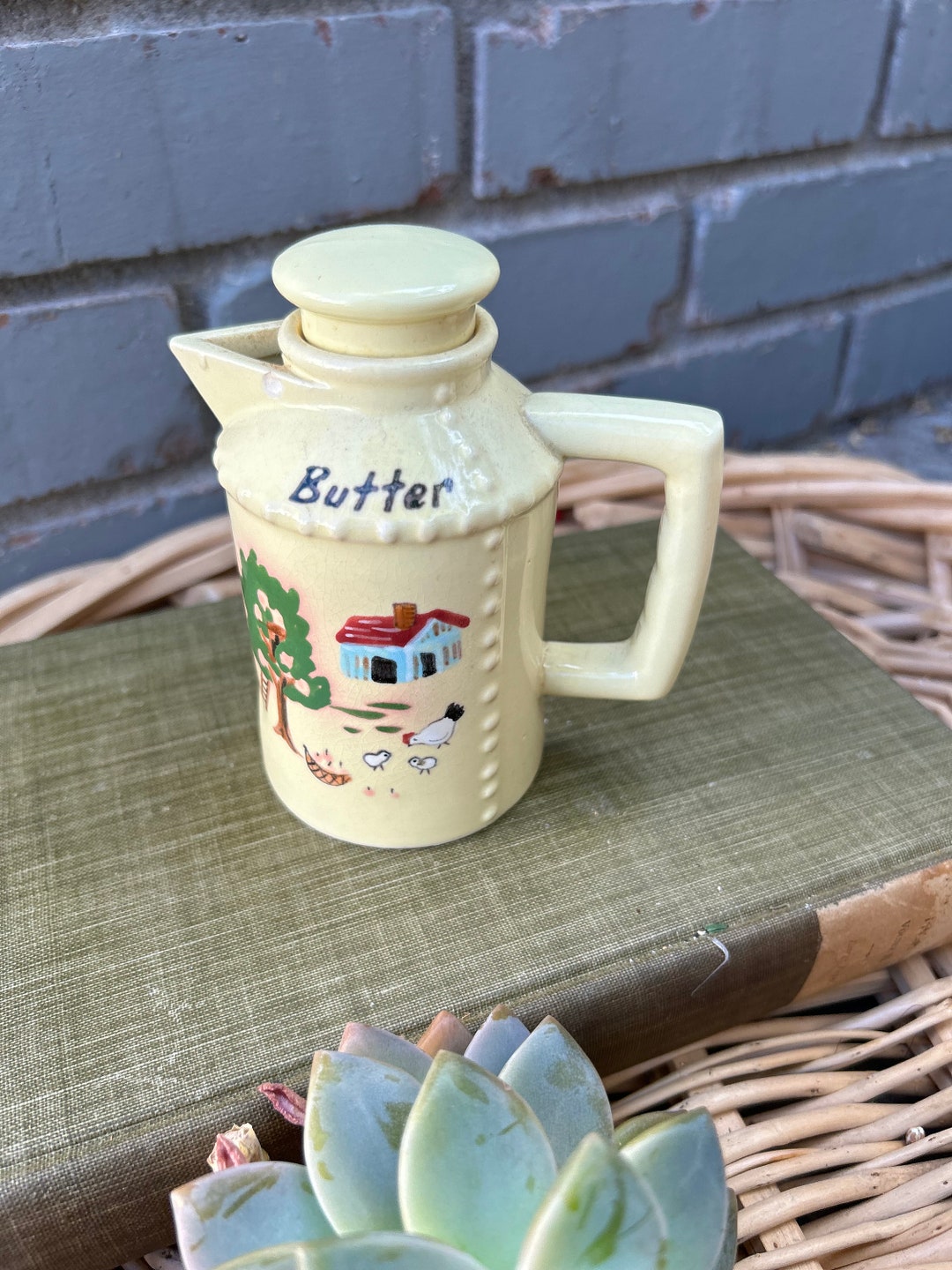 Charming Retro Melted Butter Server - A Nostalgic Touch to Your Kitchen ...
