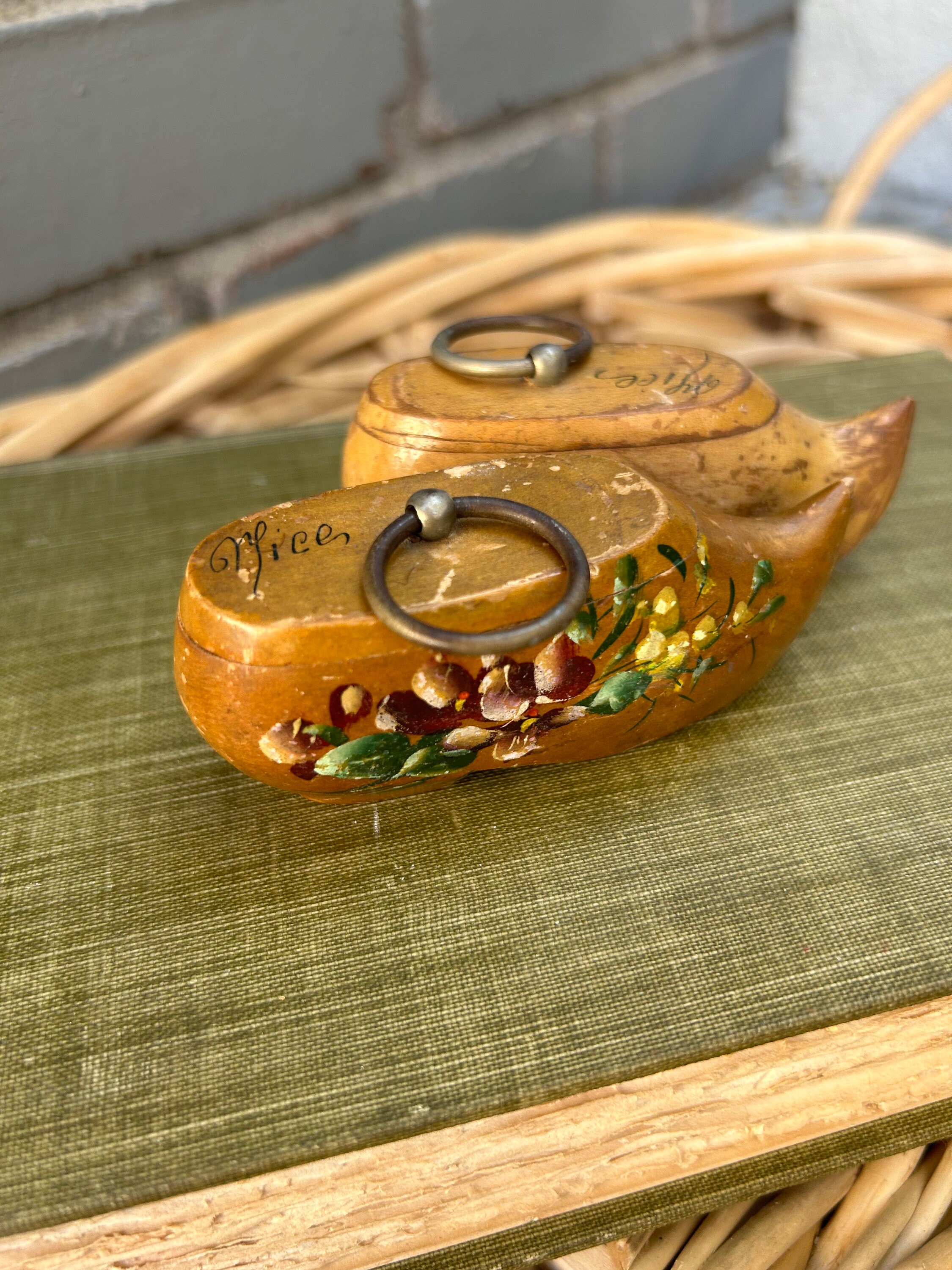 Adorable Hand Painted Wooden Clogs - Etsy