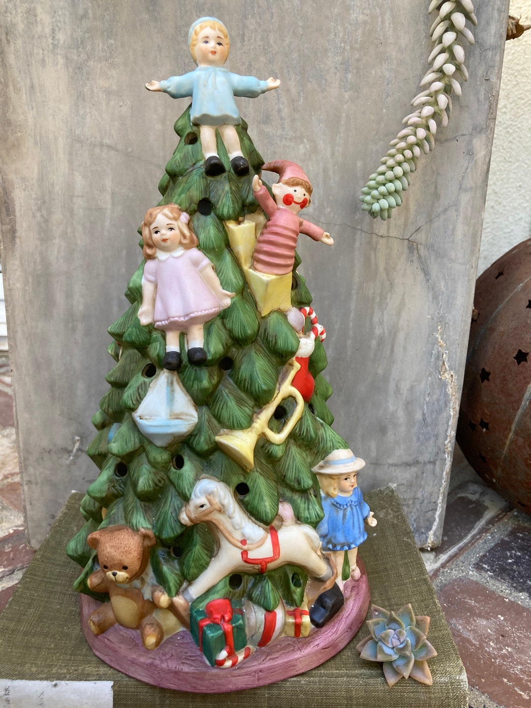 Schmid 1986 Ceramic Christmas Tree - Etsy
