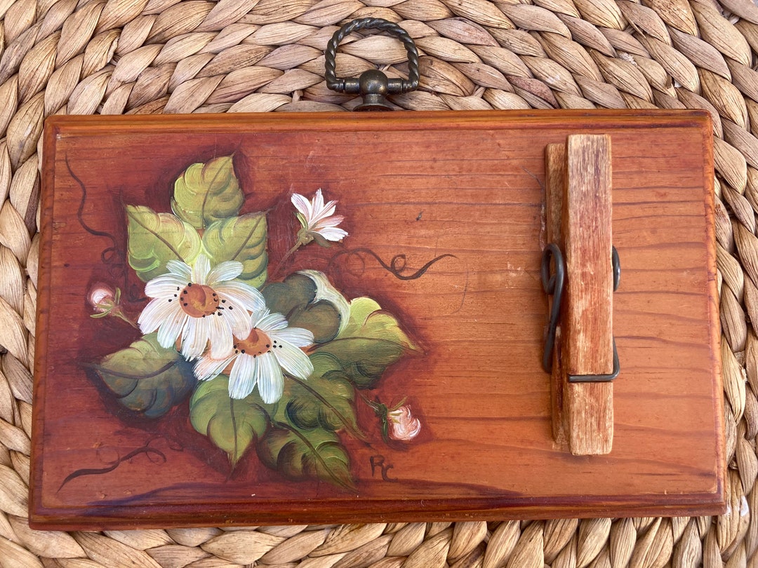 Vintage Note Holder - Etsy