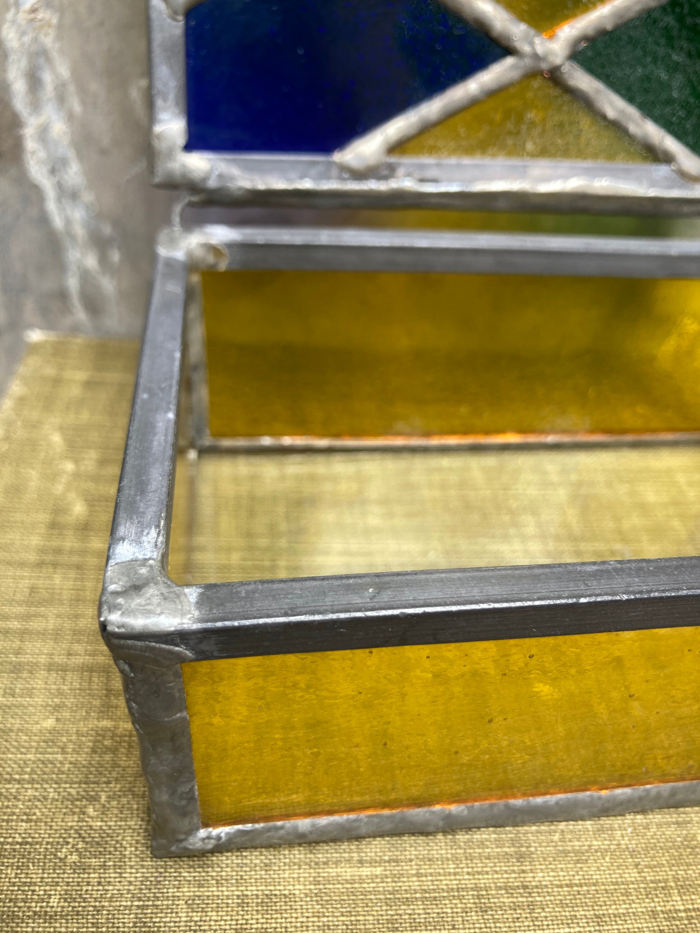 Stained Glass Box - Etsy