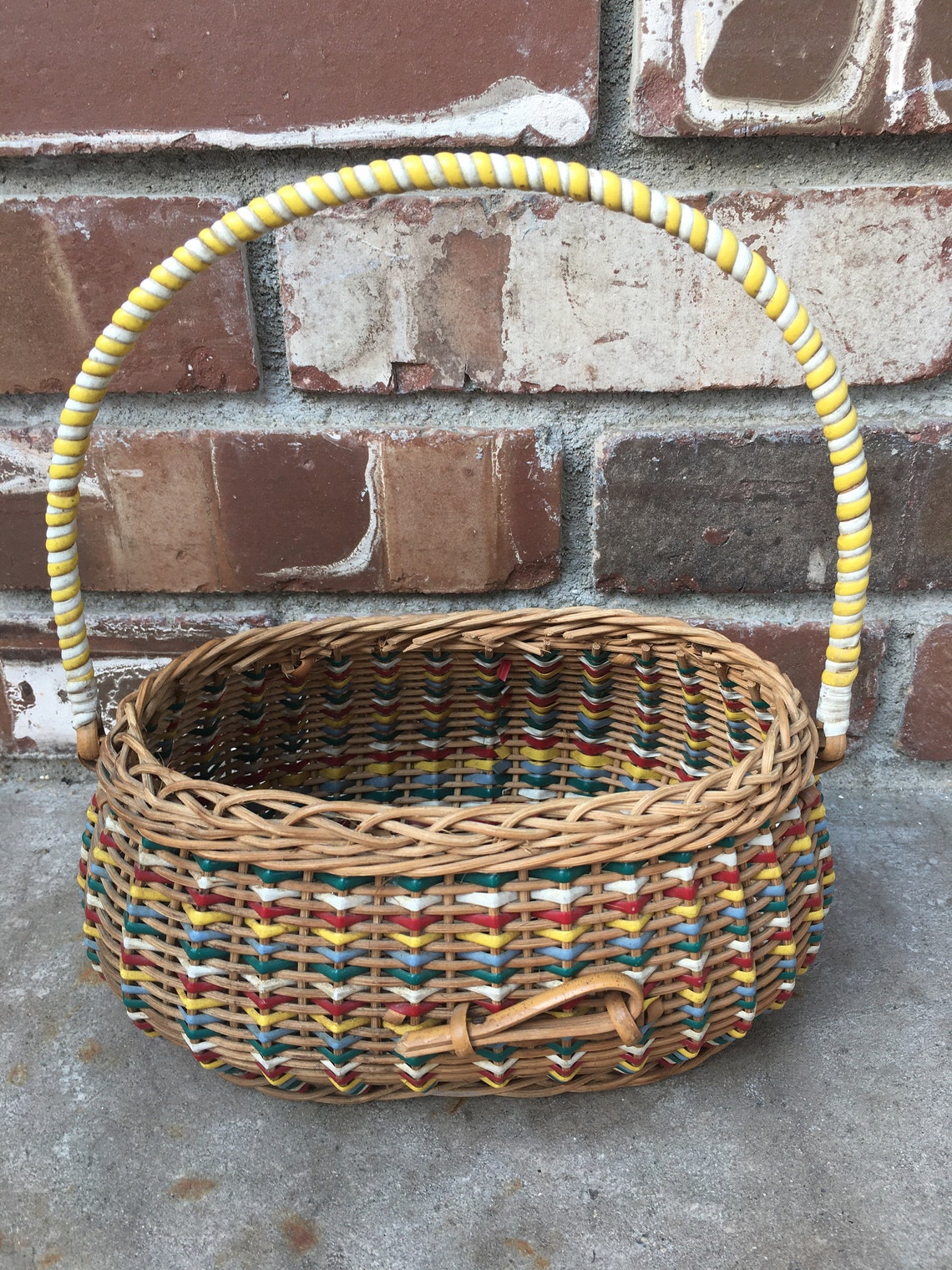 Cute Little Colorful Basket - Etsy