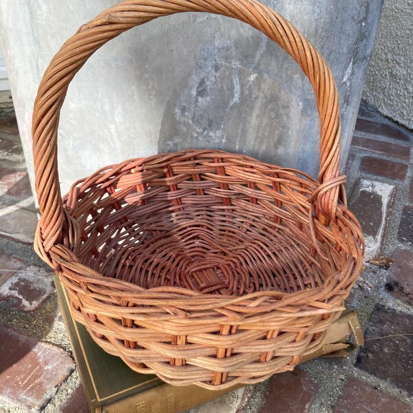 Basket With Handle - Etsy