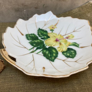 Vintage Leaf Plate Set - Etsy