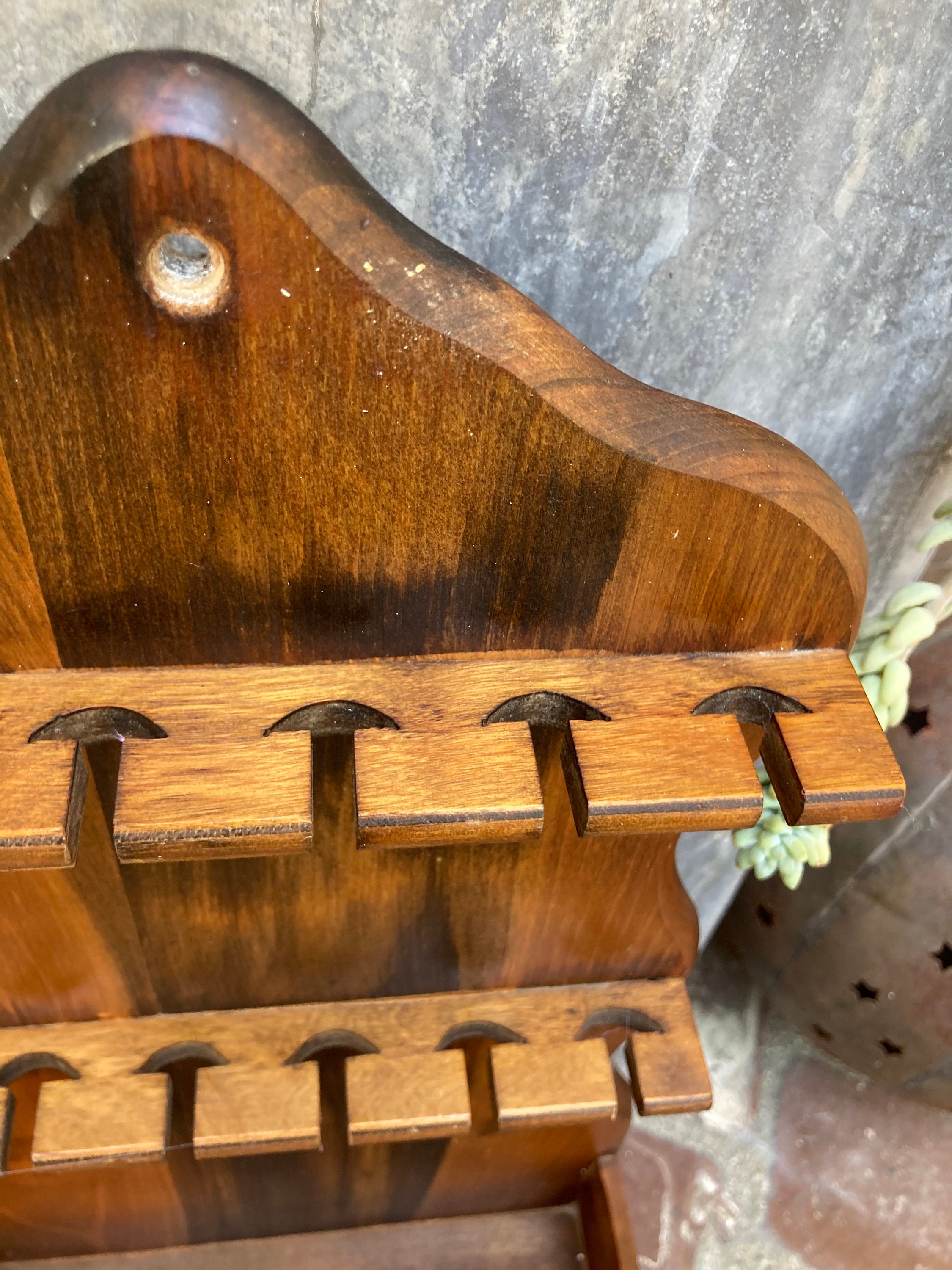 12 Spoon Wood Display Rack - Etsy