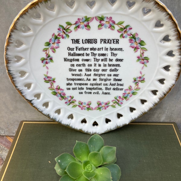 Kitchen Prayer Plate - Etsy