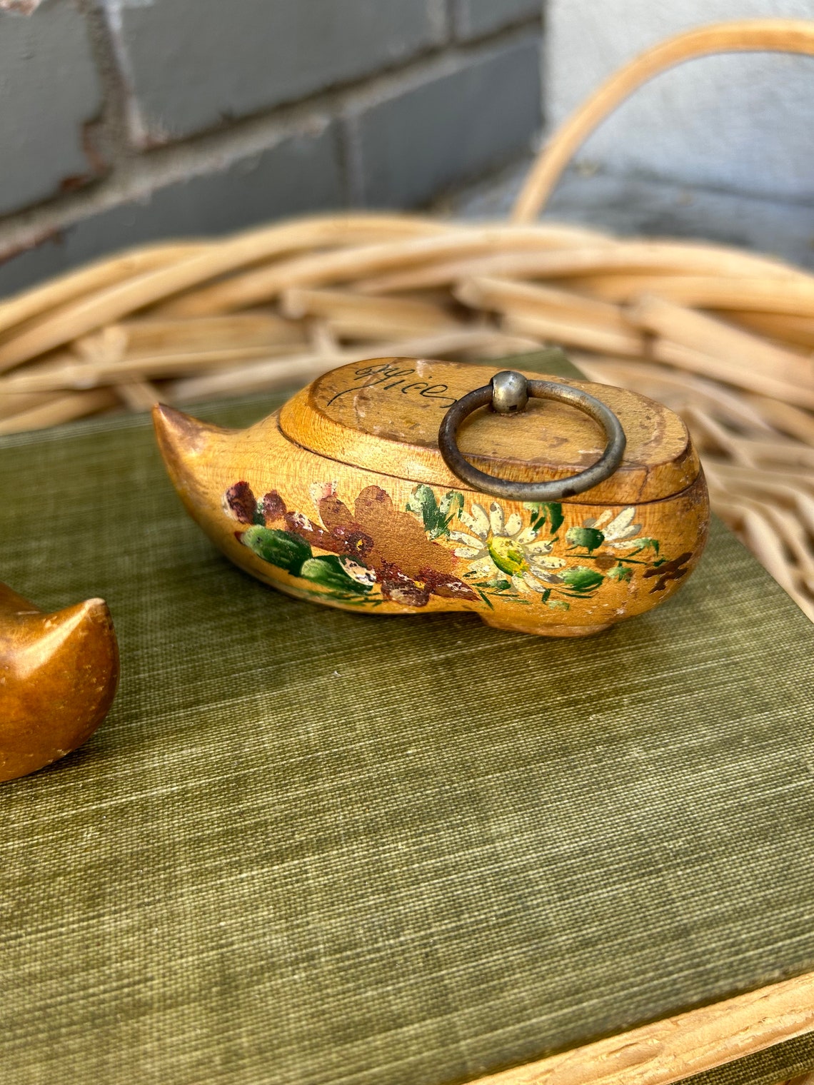 Adorable Hand Painted Wooden Clogs - Etsy