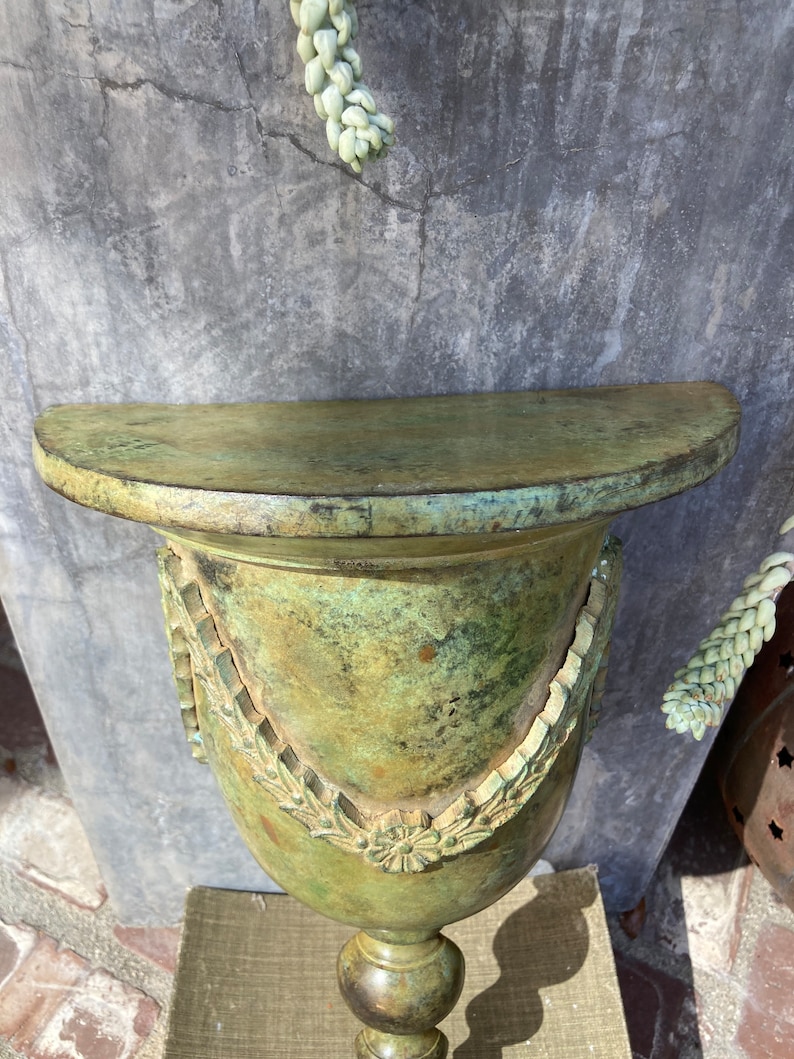 Gorgeous Green Metal Wall Display Shelf - Etsy