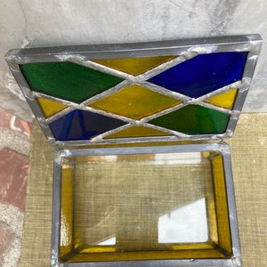 Stained Glass Box - Etsy