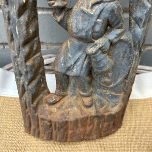 Antique Cast Iron Statue Brewery Wine Bar Decor - Etsy