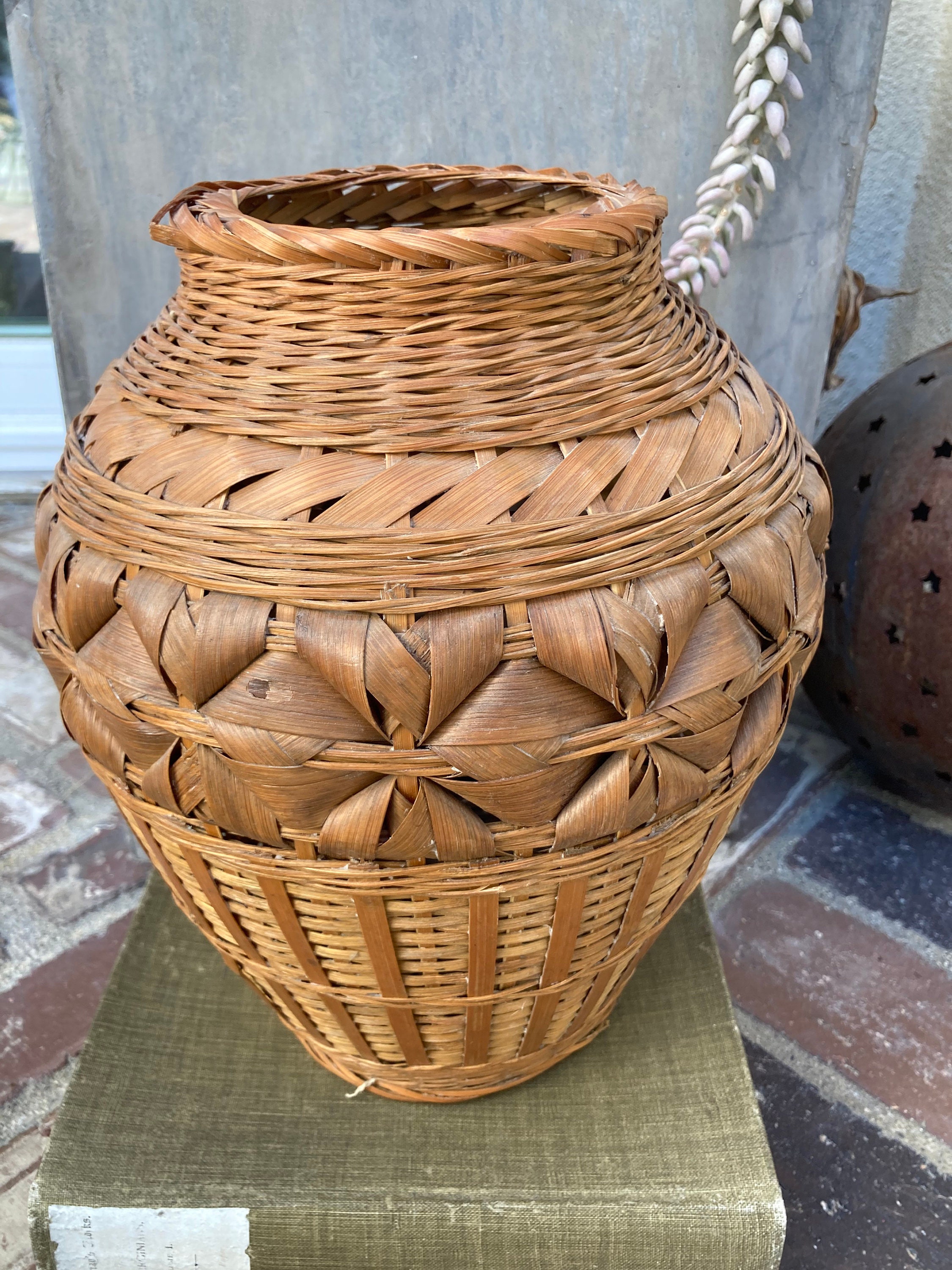 Woven Basket/vase - Etsy