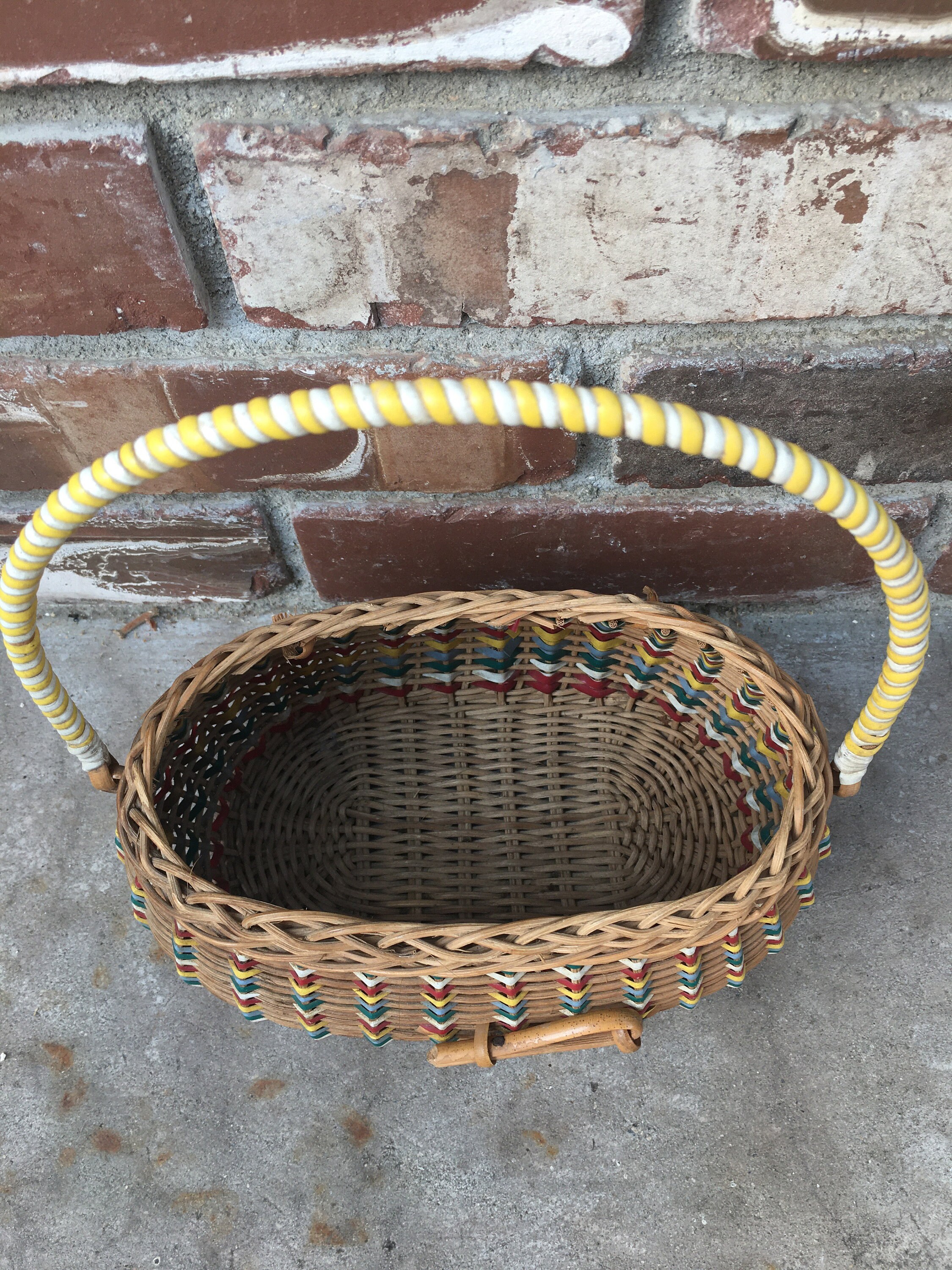 Cute Little Colorful Basket - Etsy