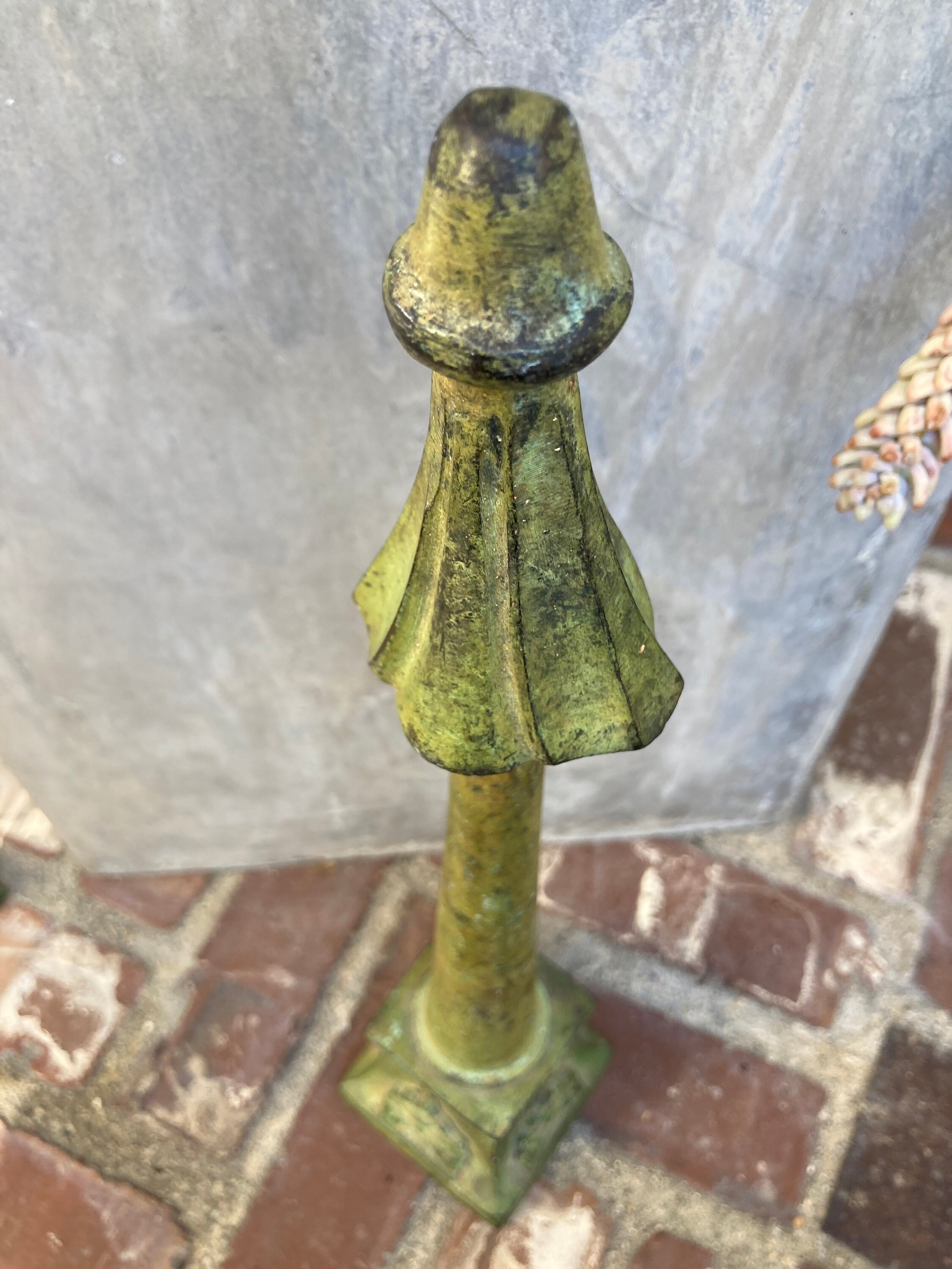 Rustic Green Metal Decorative Obelisk 15 Tall - Etsy