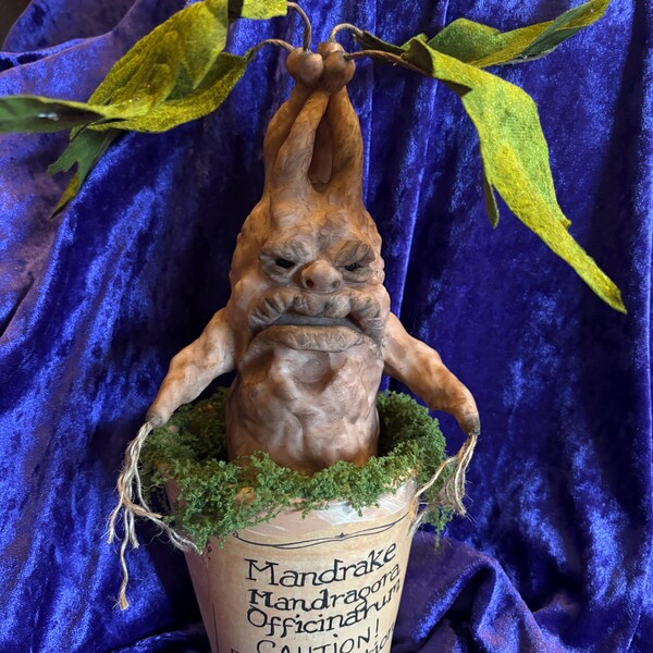 Mandrake Sculpture - Etsy